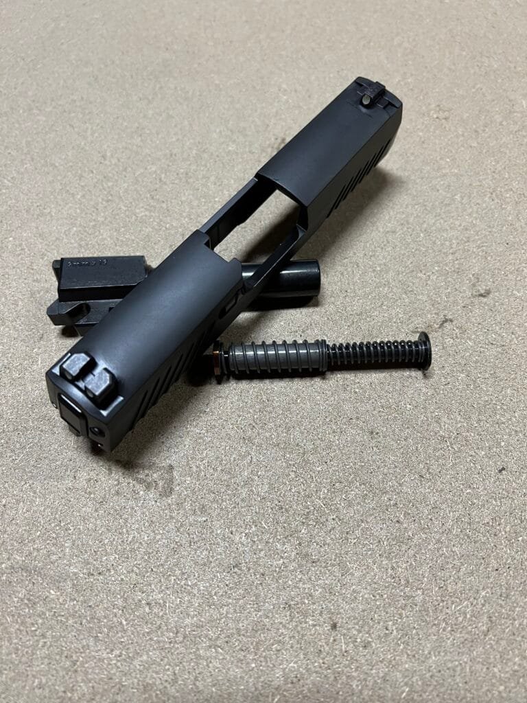 Sig Sauer P320 9mm Complete Slide Assembly W/ Night Sights, Compact ...