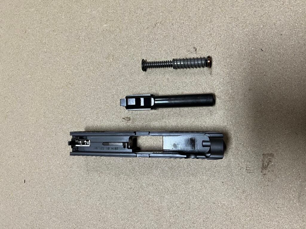 Sig Sauer P320 9mm Complete Slide Assembly W/ Night Sights, Compact ...