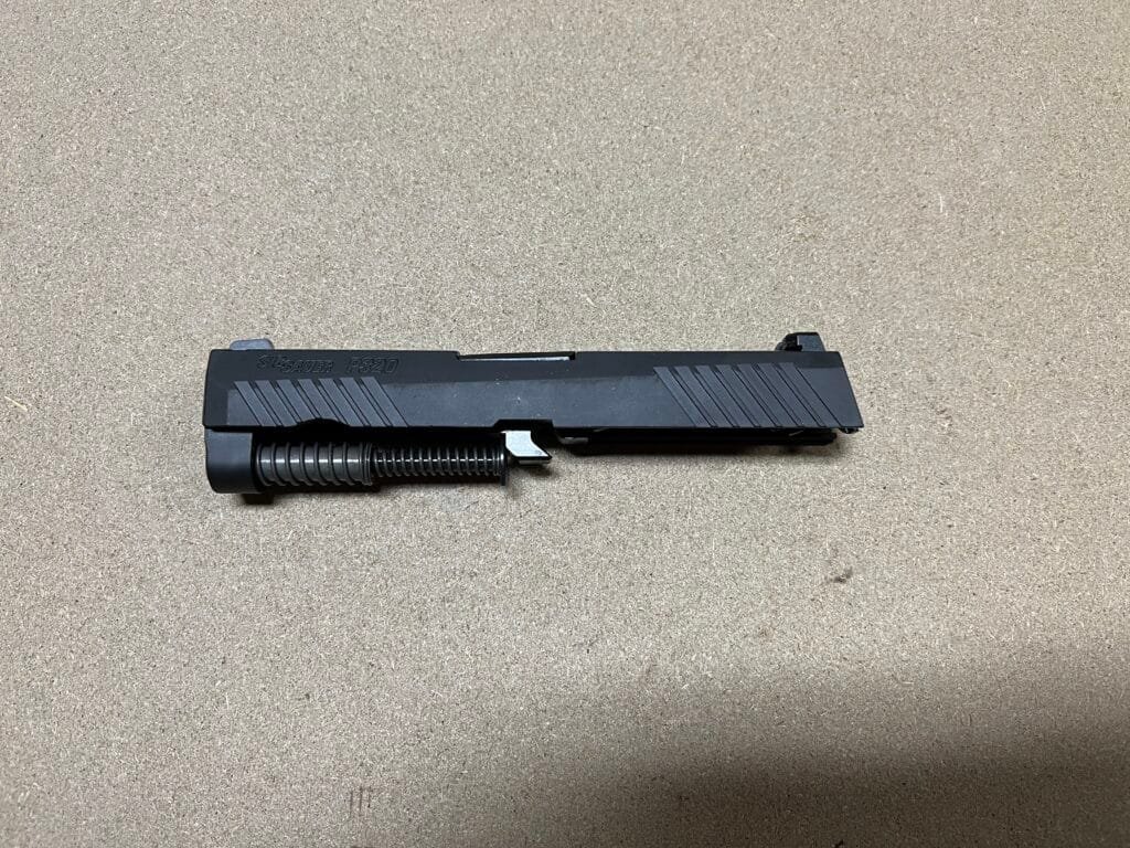 Sig Sauer P320 9mm Complete Slide Assembly W/ Night Sights, Compact ...