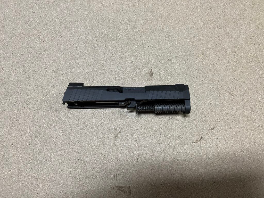 Sig Sauer P320 X-Series 9mm Complete Slide Assembly W/ Night Sights ...