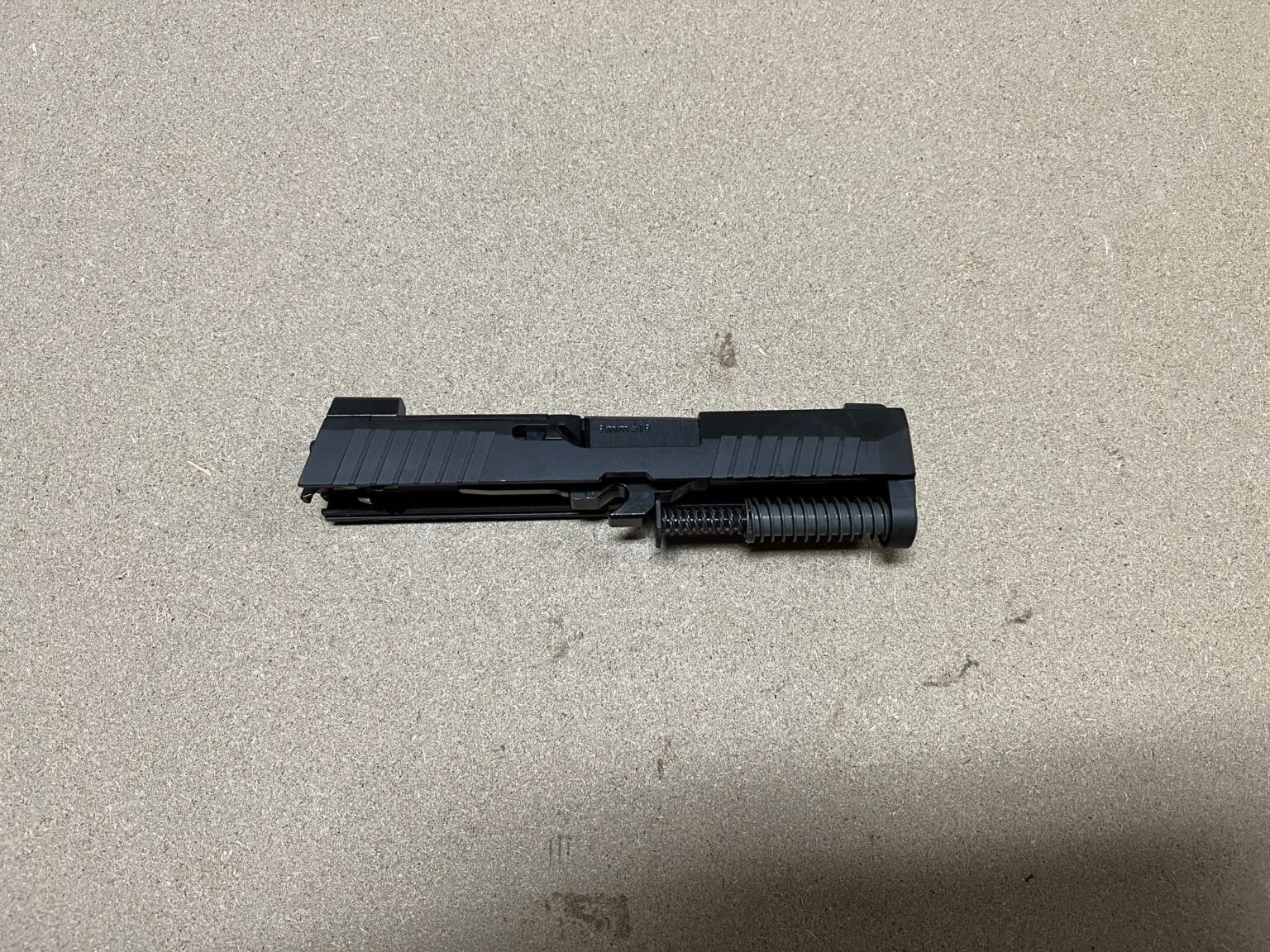 Sig Sauer P320 X-Series 9mm Complete Slide Assembly W/ Night Sights ...