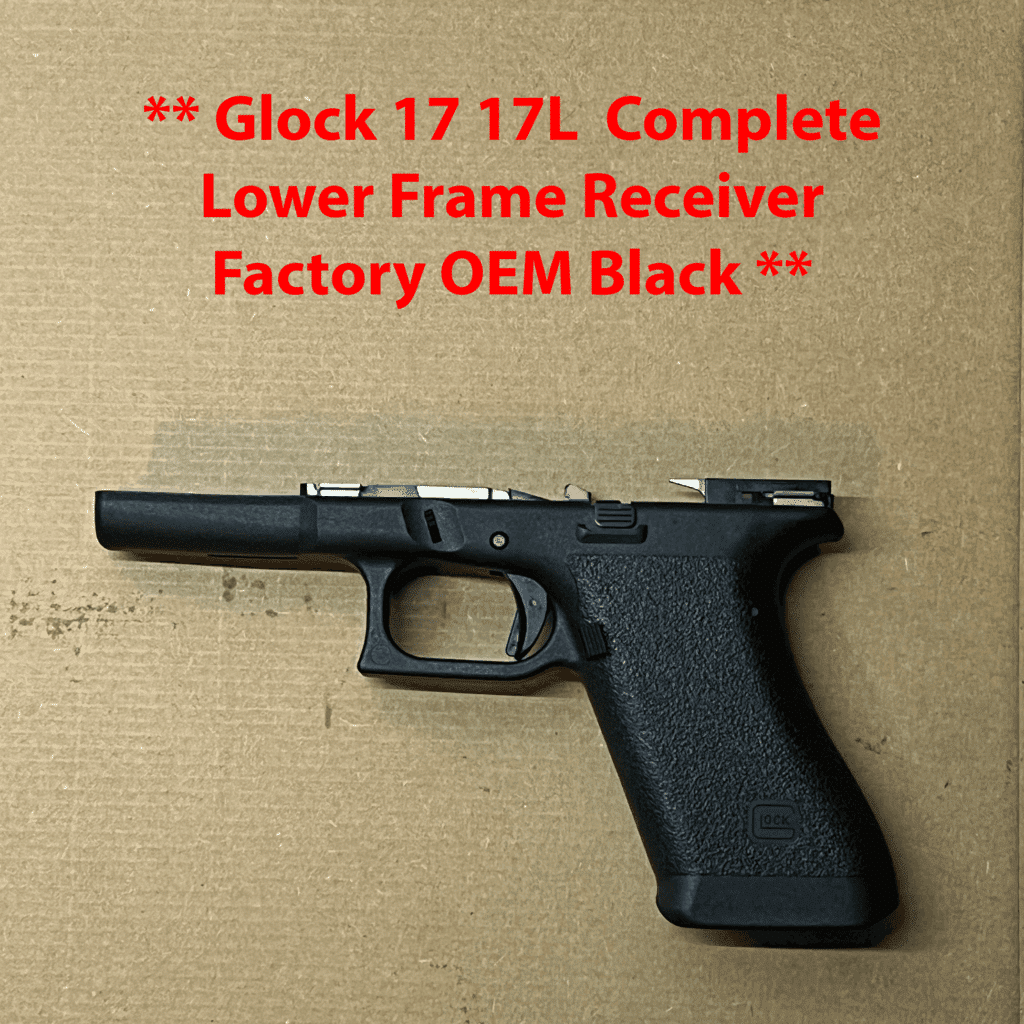 GLOCK 43X Gen 5 OEM Factory Lower Frame – Factory Parts NEW ...