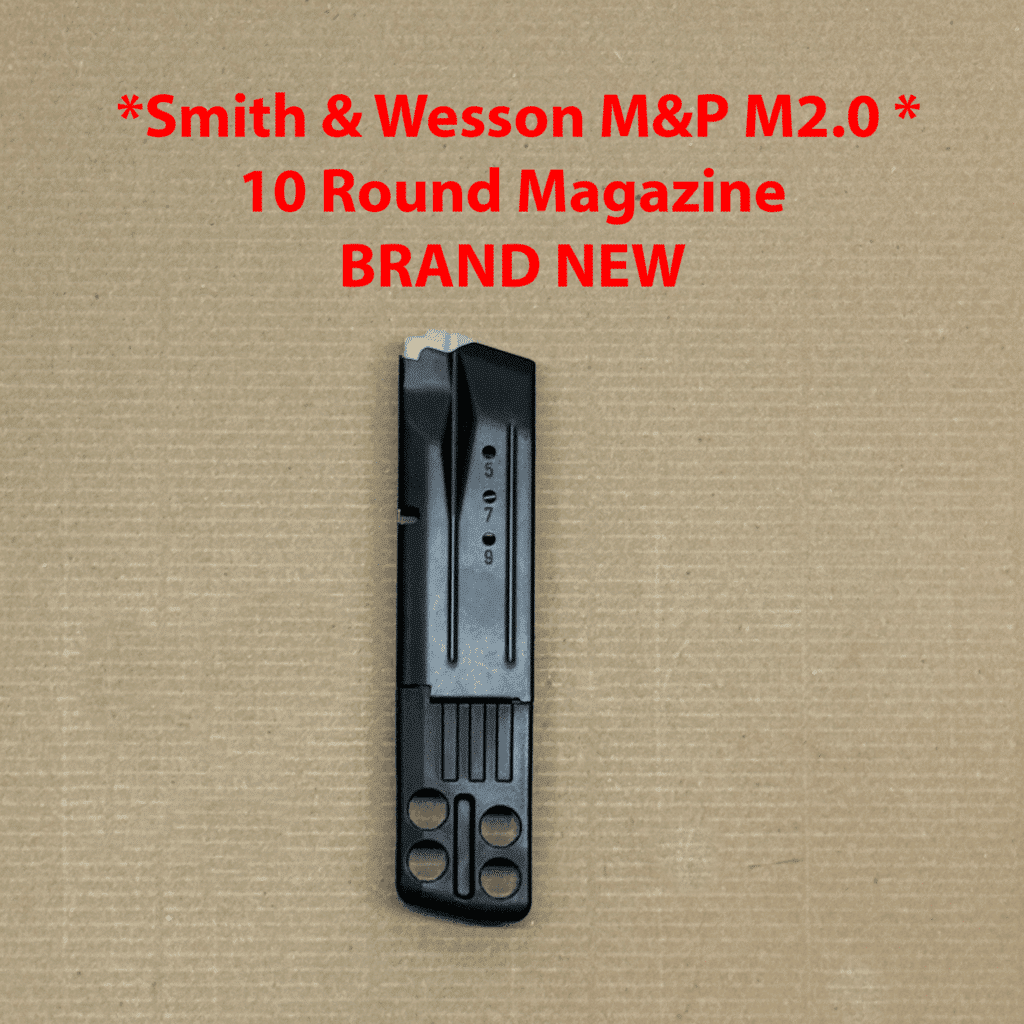 * SINGLE * S&W M&P M2.0 COMPETITOR 10rd Full Size Magazine 10 Round ...