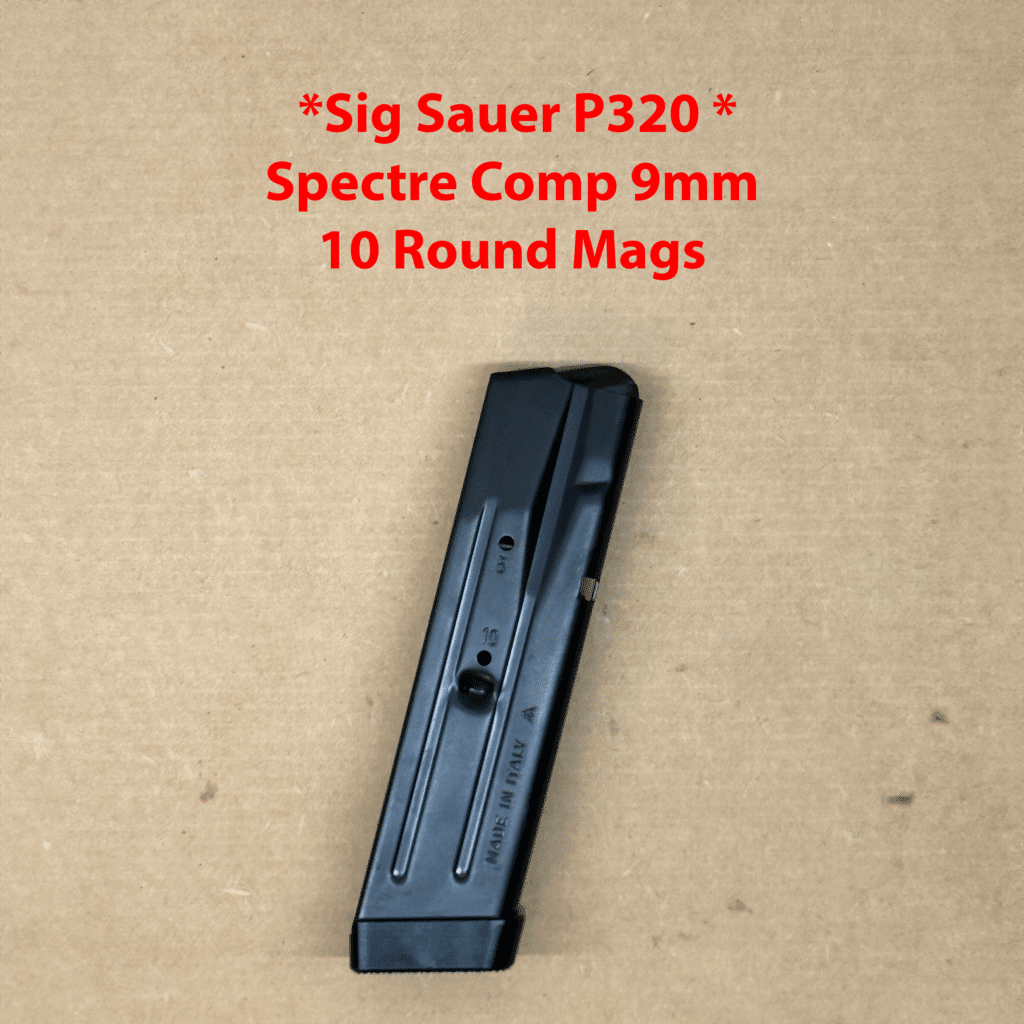 Sig Sauer P320 Spectre Comp 10 Round Magazine OEM Brand New | Factory ...