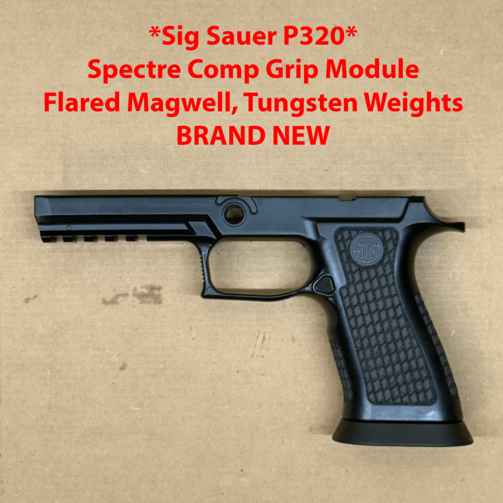 SIG SAUER P320 Spectre Comp Grip Module – Tungsten Infused With ...