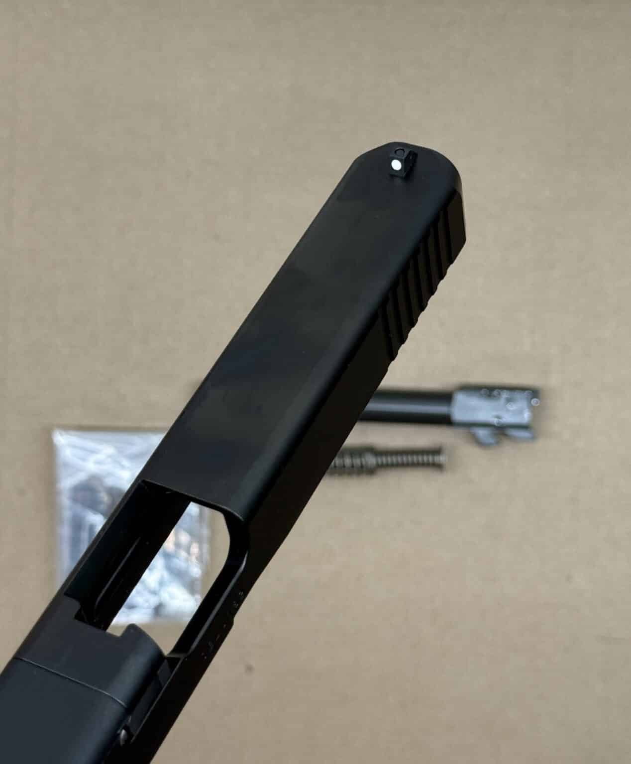 Glock 34 Gen 5 MOS Complete Slide Assembly – Barrel & Recoil Spring ...