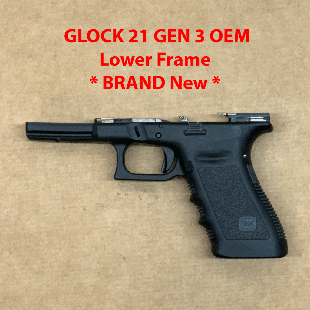 Glock 21 Gen 3 OEM Factory Lower Frame – Genuine Glock Grip Module NEW ...