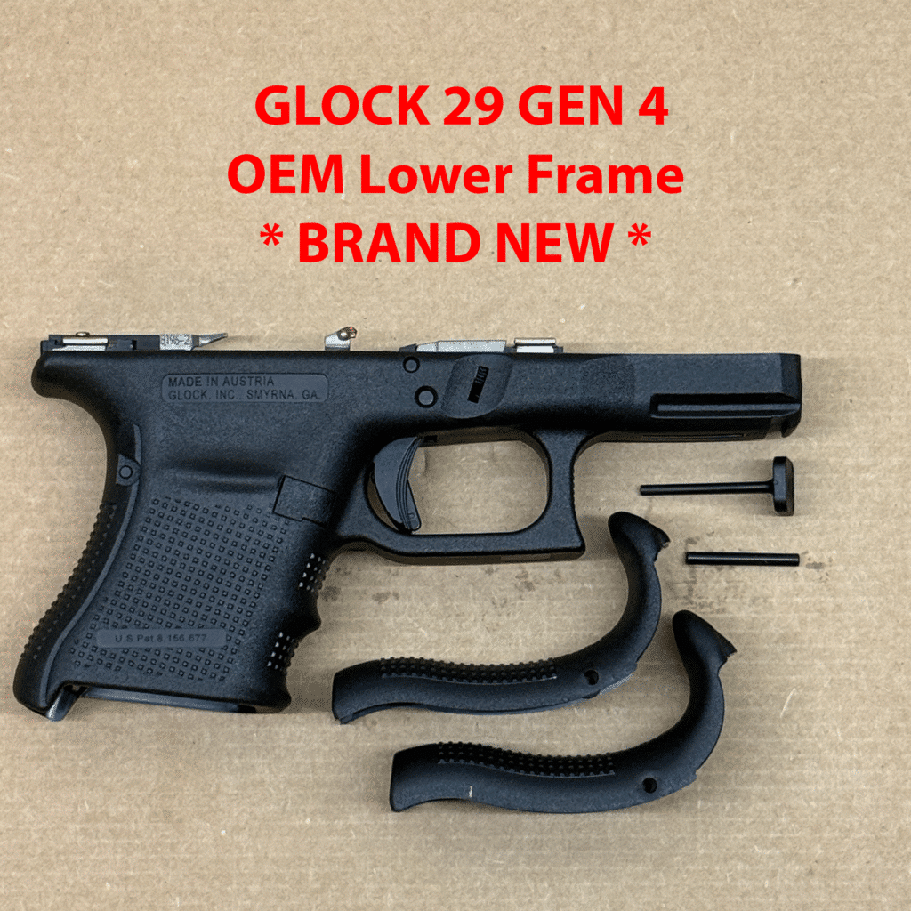 Glock 29 Gen 4 OEM Lower Frame – Factory 10mm Grip Module – Genuine ...