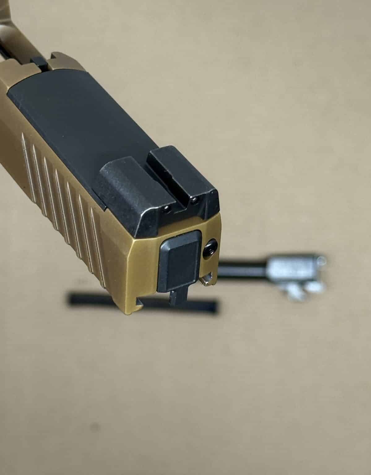 Sig Sauer P320 M17 9mm Complete Slide Assembly W/ Night Sights, Optic ...