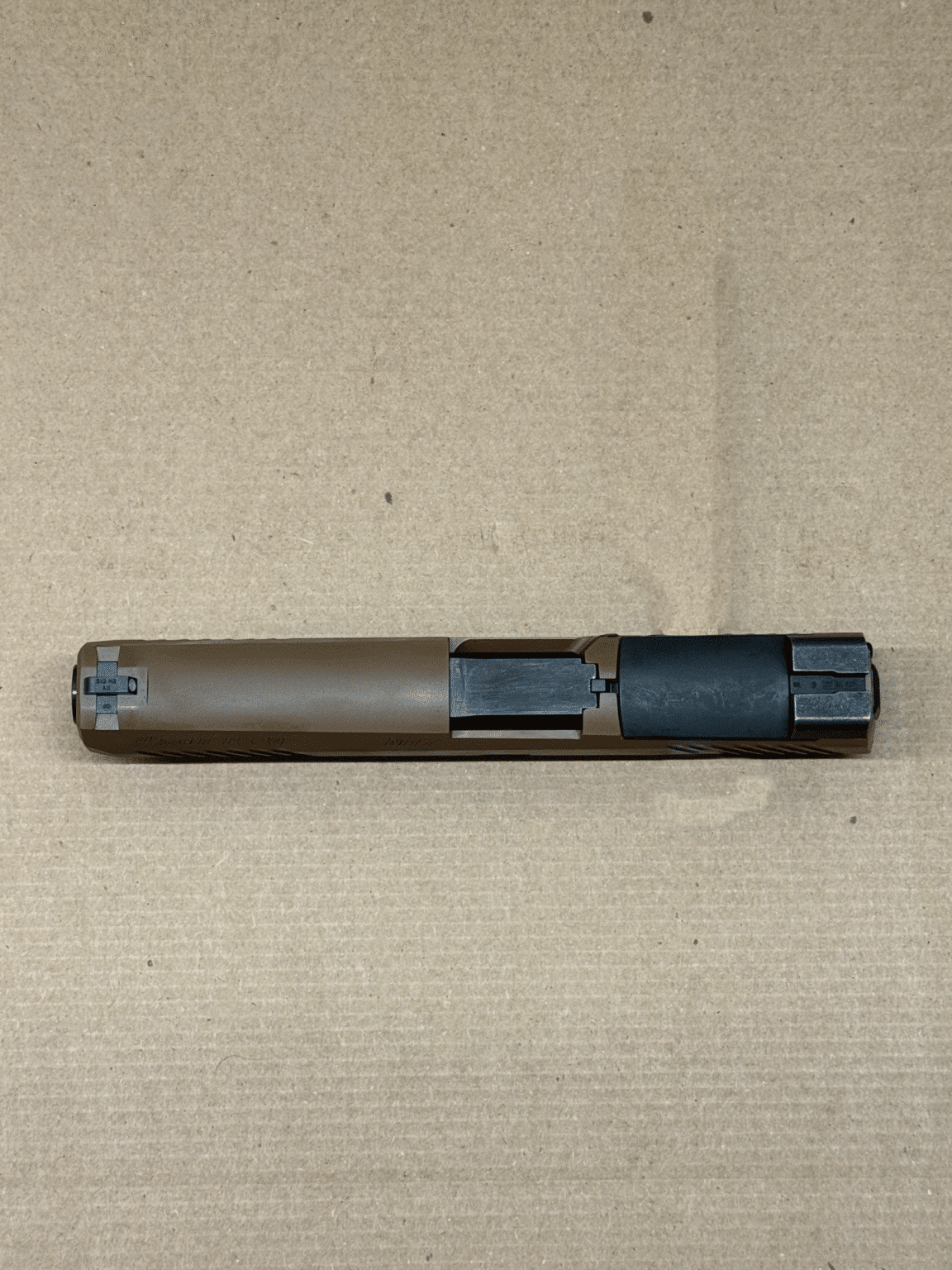 Sig Sauer P320 M17 9mm Complete Slide Assembly W/ Night Sights, Optic ...