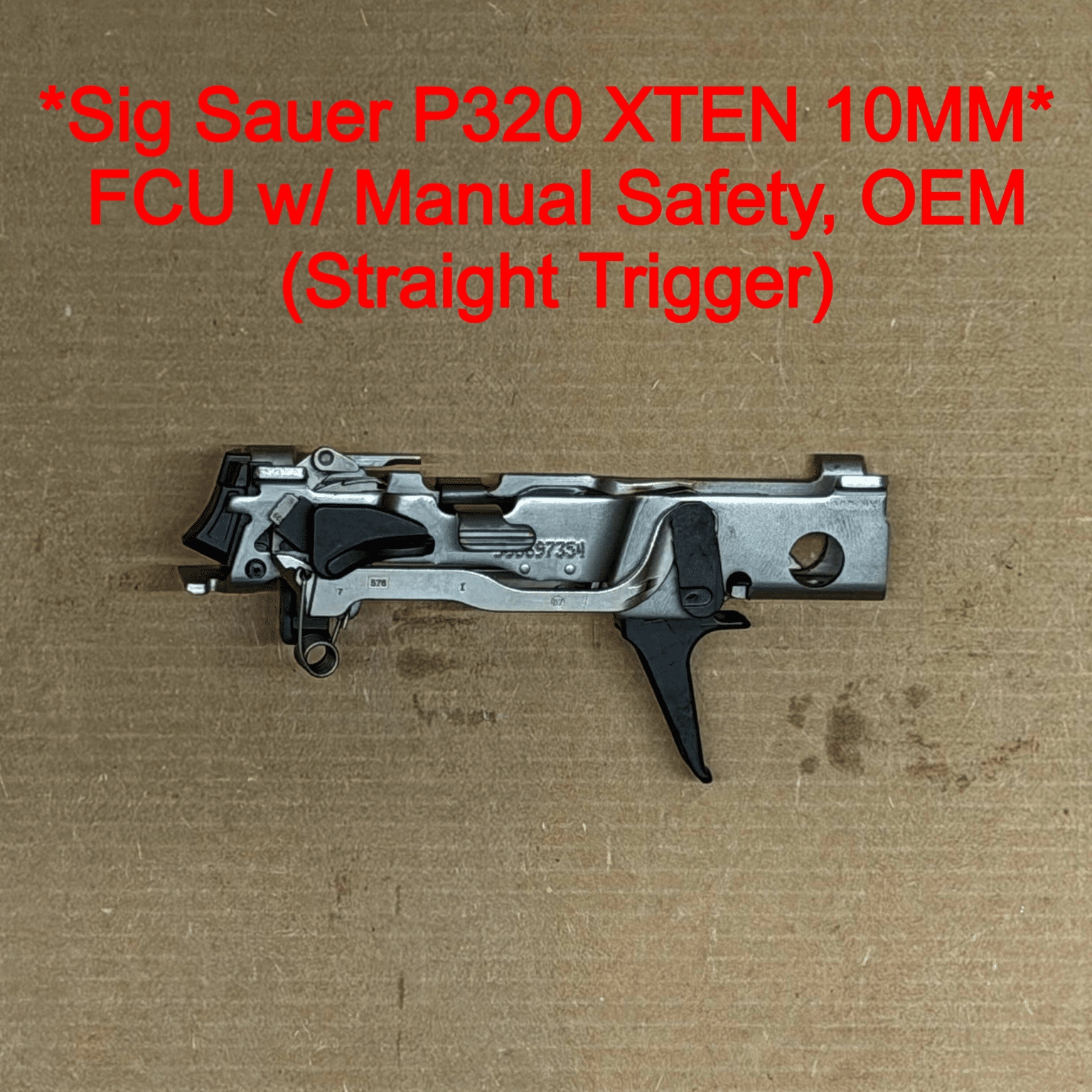 Sig Sauer P320 Sig Sauer P320 Fire Control Unit - FCU – TCM Stock