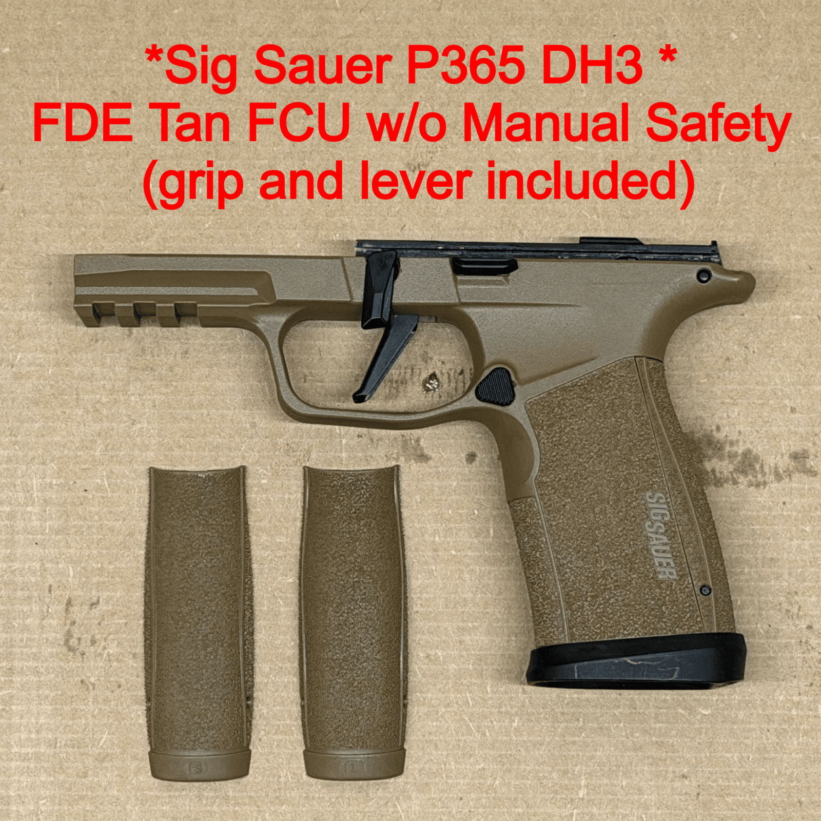 Sig Sauer P365 Sig Sauer P365 Fire Control Unit - FCU – TCM Stock