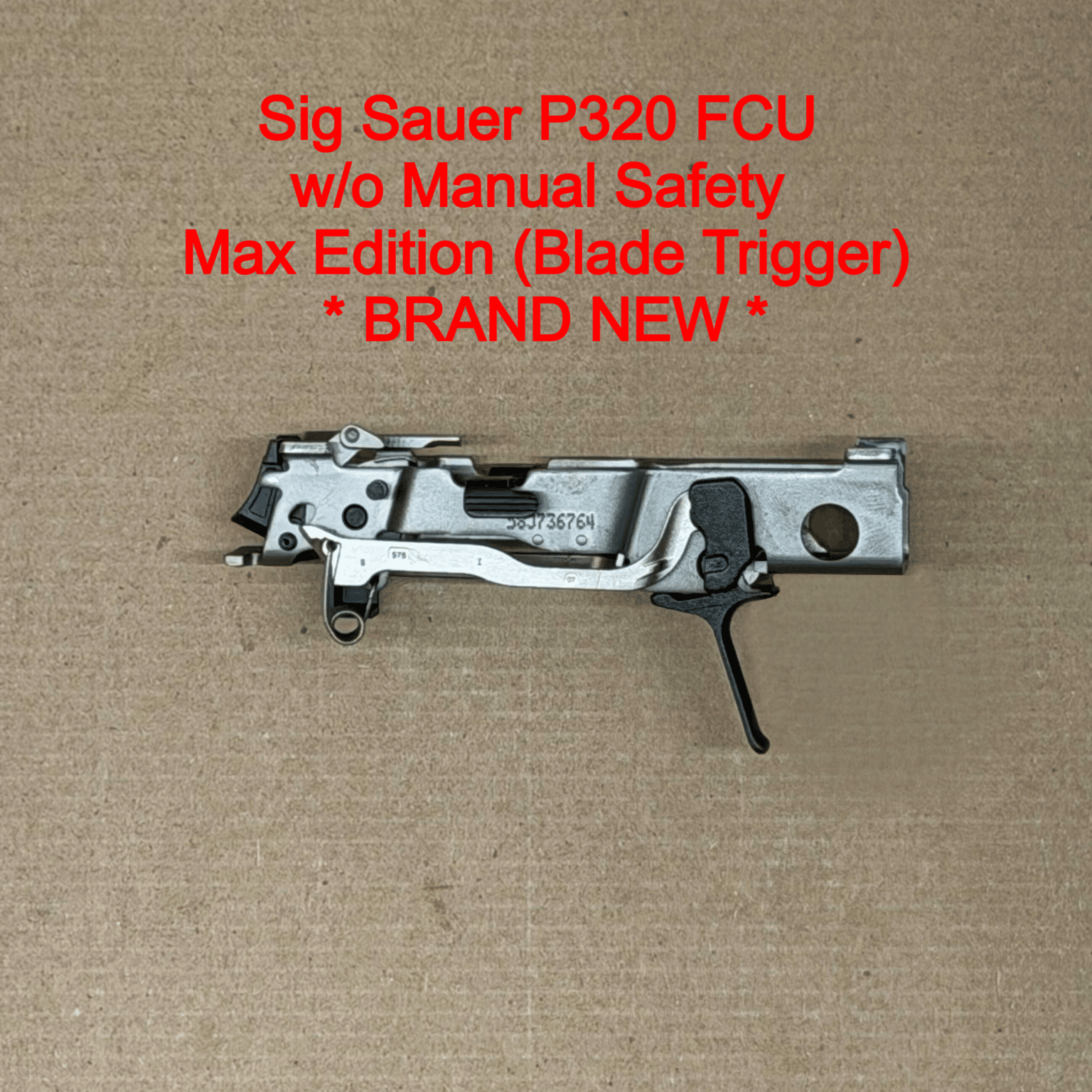 Sig Sauer P320 Fire Control Unit - FCU – TCM Stock